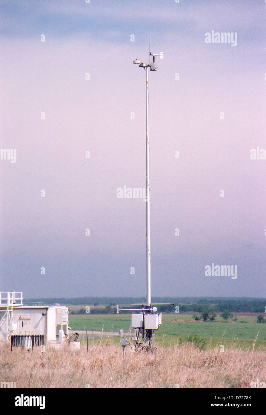 PNNL’s meteorological tower is a critical tool for studying atmospheric ...