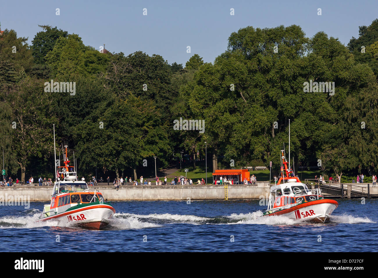 Kiel, Germany, SAR Lifeboats Stock Photo - Alamy