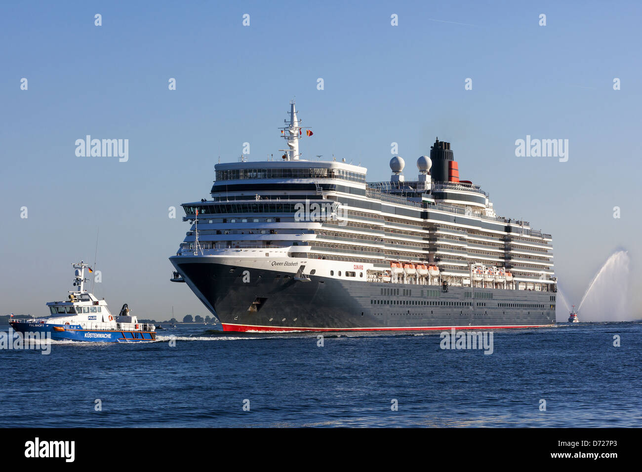 Kiel, Germany, the cruise ship Queen Elizabeth Stock Photo - Alamy