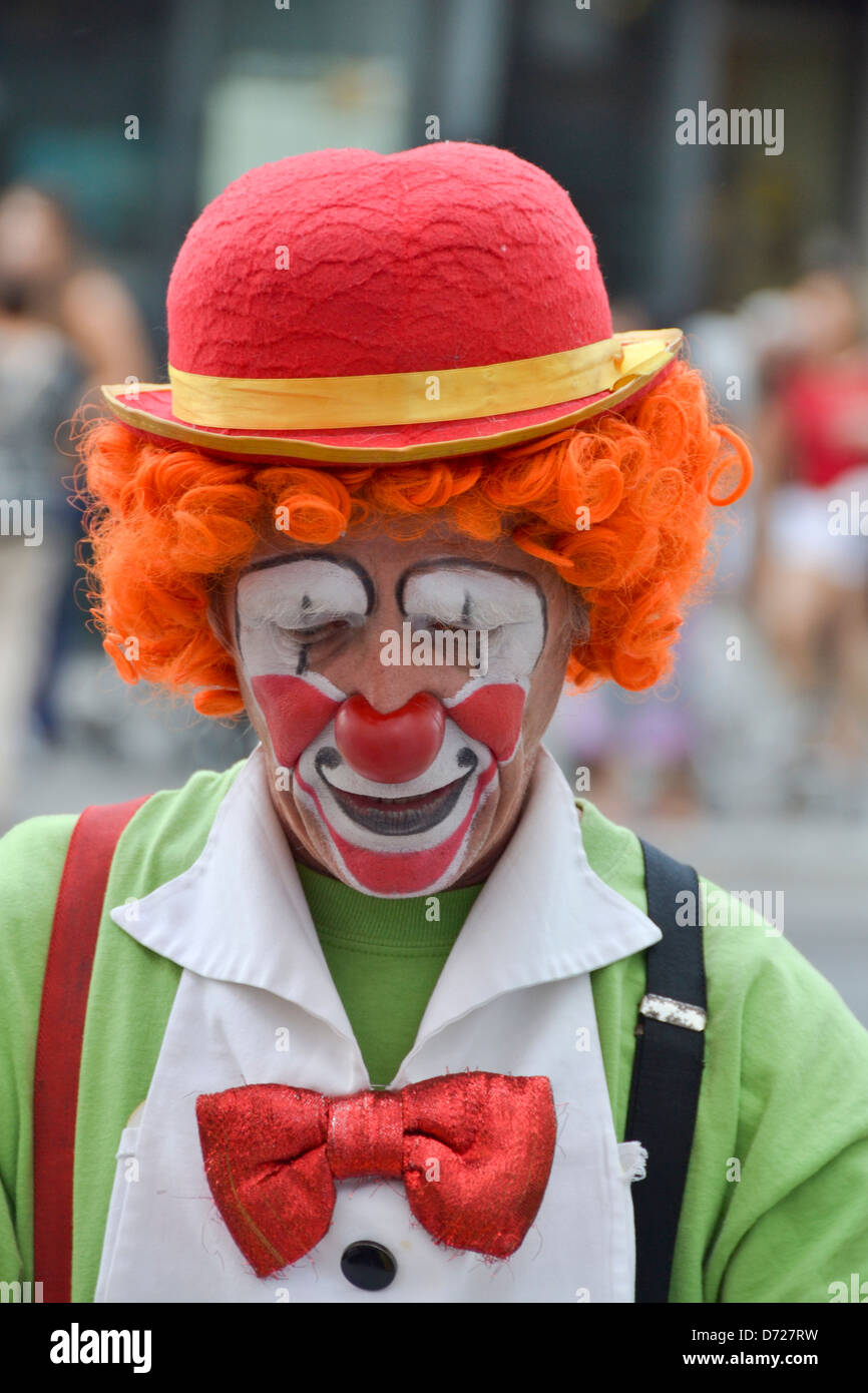 a joker on streets of toronto Stock Photo - Alamy