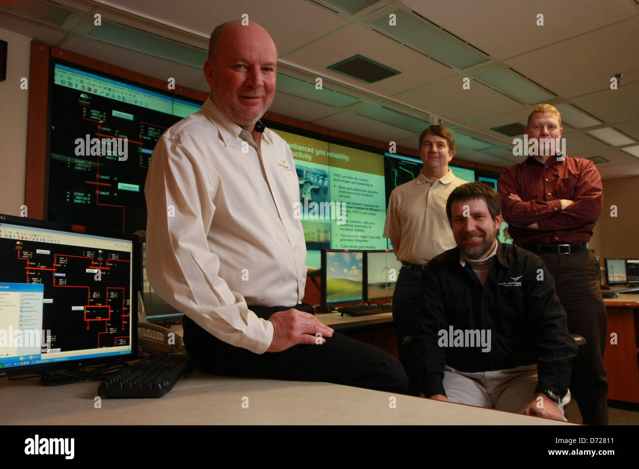 The Electricity Infrastructure Operations Center (EIOC Stock Photo - Alamy