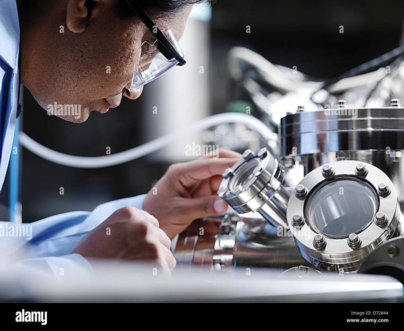 Time of Flight Secondary Ion Mass Spectrometer (TOF-SIMS Stock Photo ...