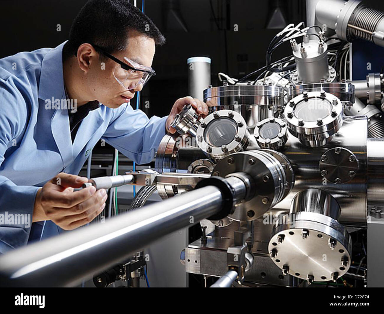 Time of Flight Secondary Ion Mass Spectrometer (TOF-SIMS Stock Photo ...