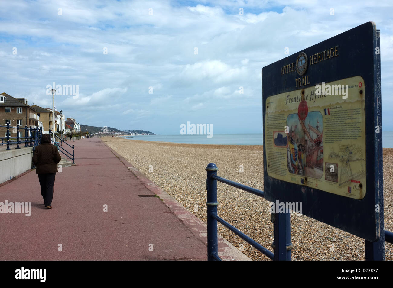 hythe coastal market town kent uk 2013 Stock Photo - Alamy