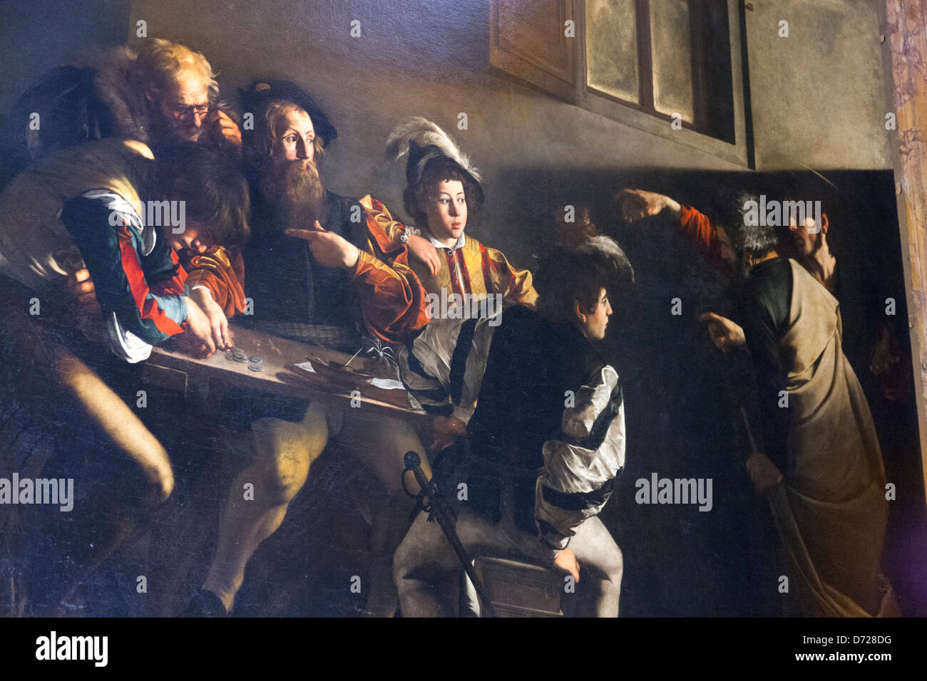 The calling of st matthew painting hi-res stock photography and images ...