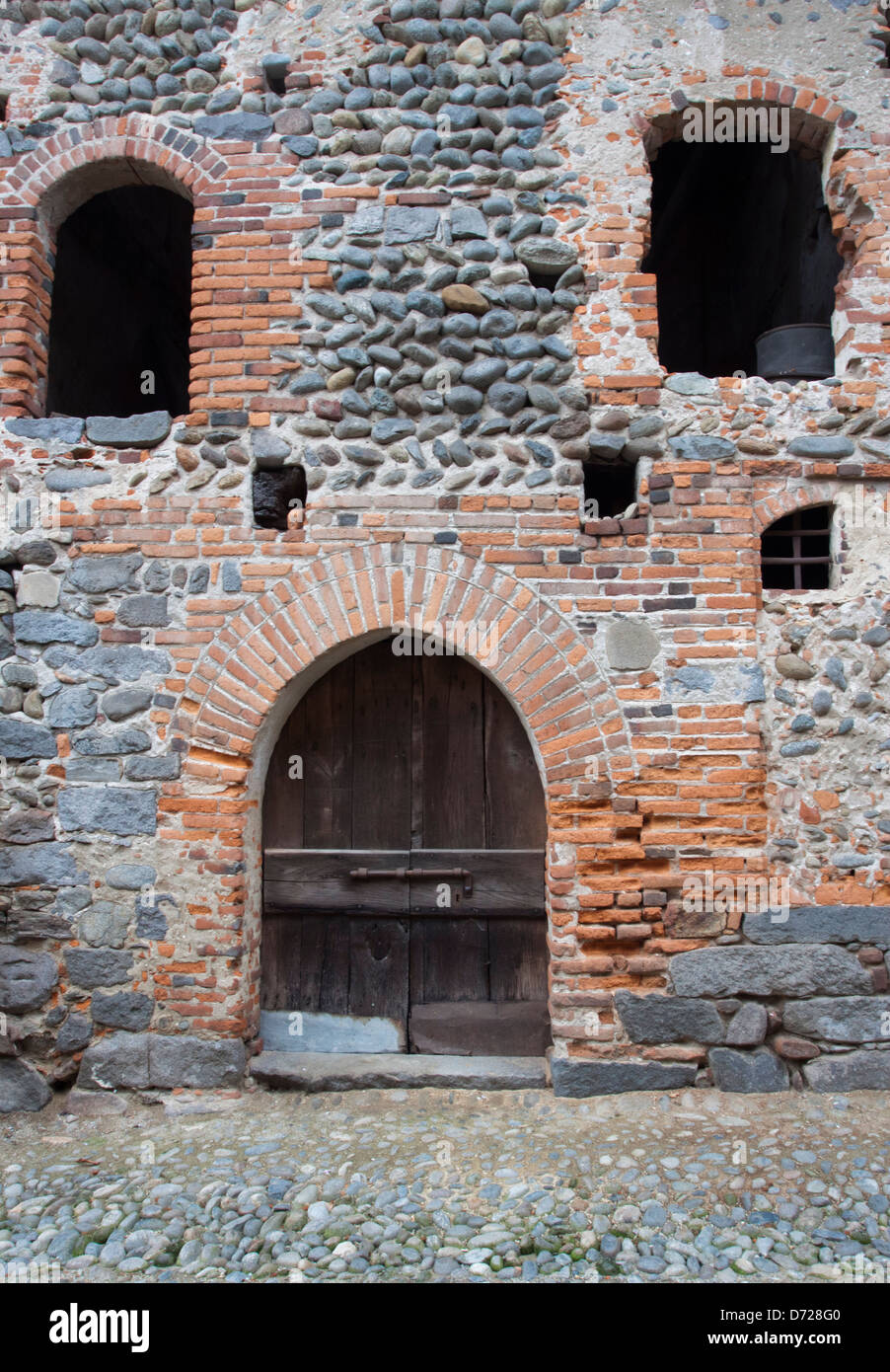 Medieval Castle Windows Small High Resolution Stock Photography and ...
