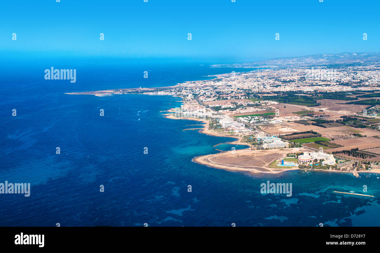 Pafos from the air hi-res stock photography and images - Alamy