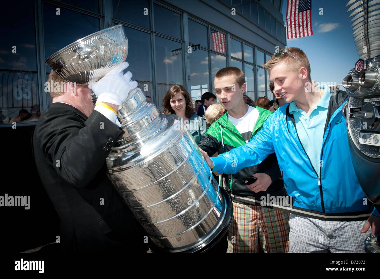 April 26, 2013 - Manhattan, New York, U.S. - The Empire State Building ...