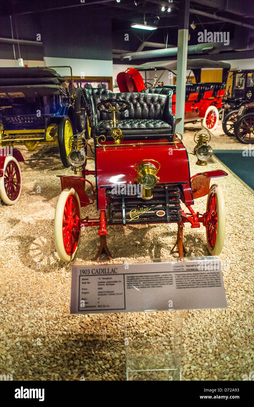 1903 Cadillac Roadster at the National Automobile Museum in Reno Nevada ...
