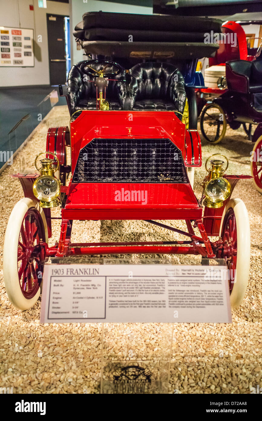 1903 Franklin Roadster at the National Automobile Museum in Reno Nevada ...