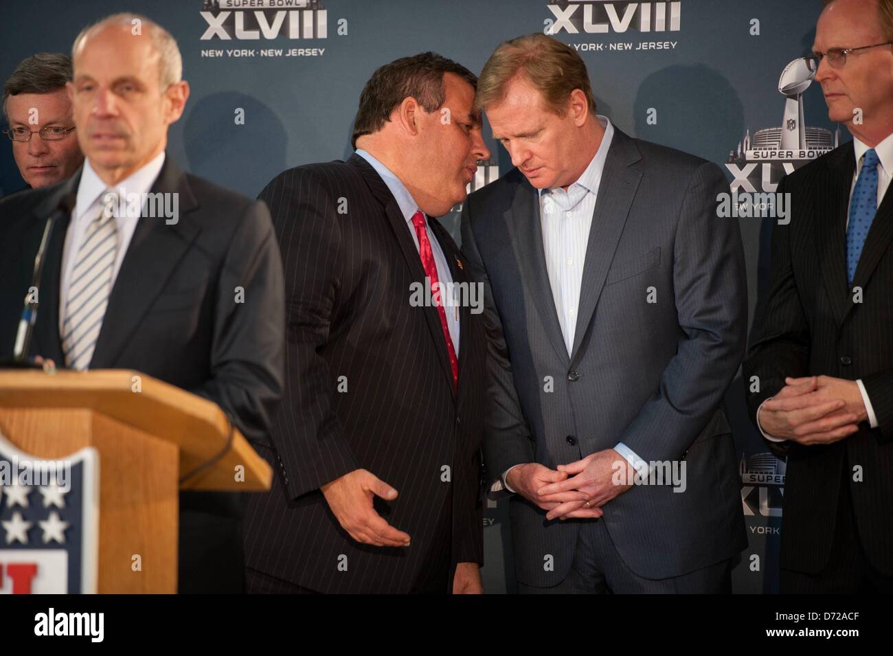 April 26, 2013 - Hoboken, New Jersey, U.S. - NY Giants owner JON TISCH ...