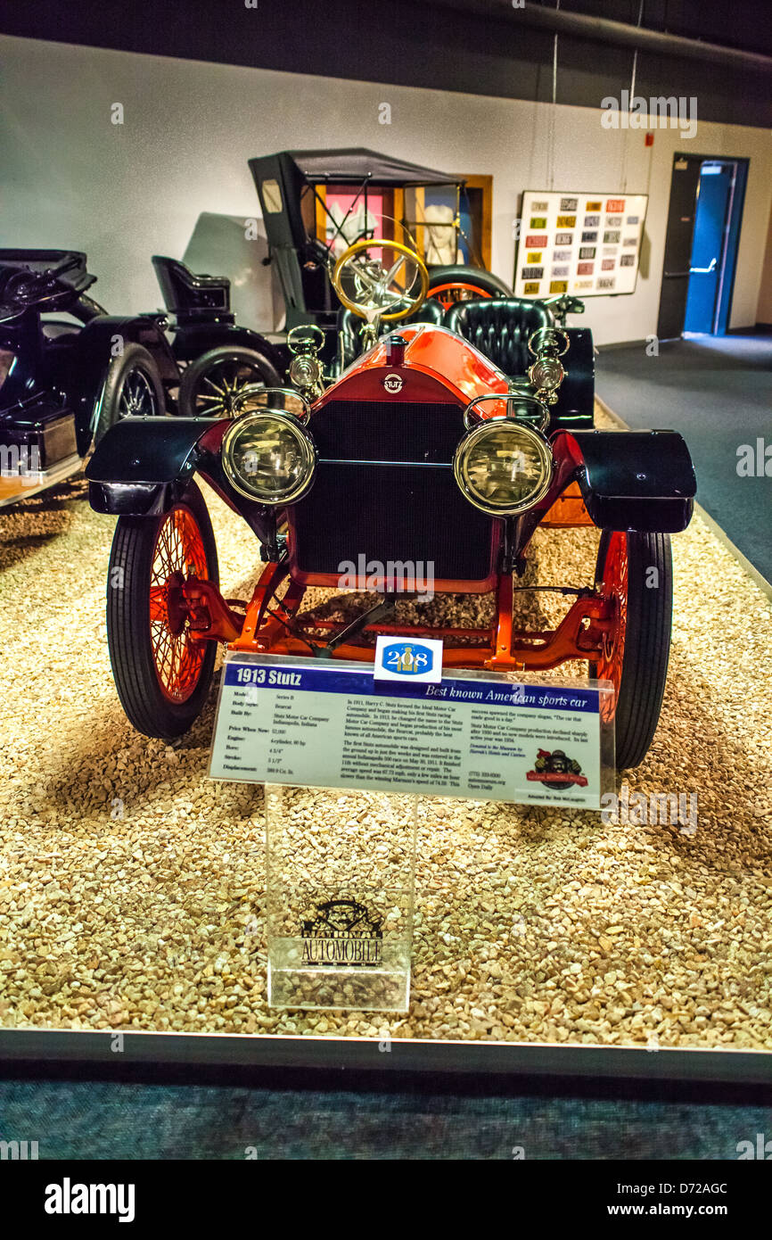 1913 Stutz Bearcat at the National Automobile Museum in Reno Nevada ...