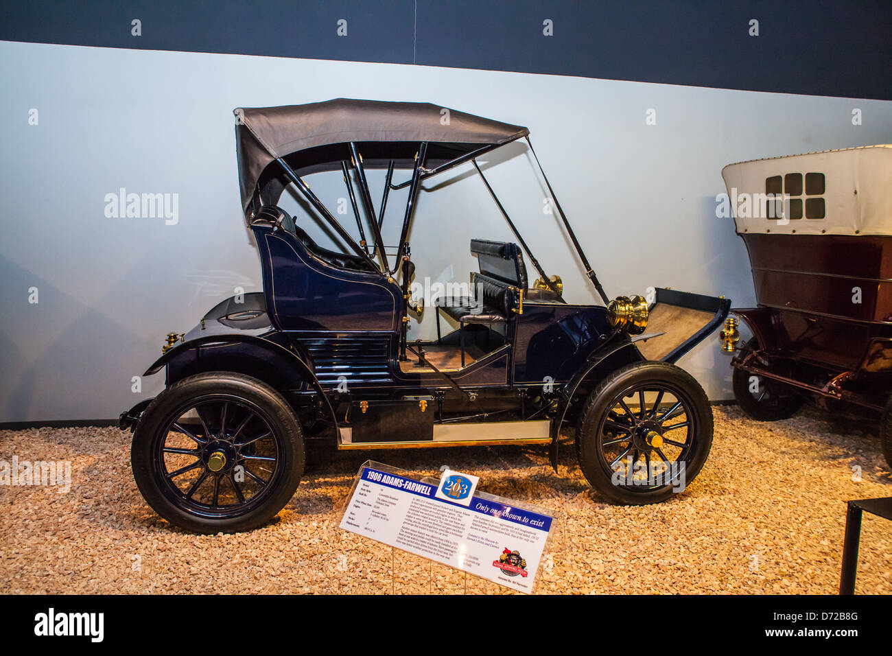 1913 Adams Farwell had an engine with an anchored crankshaft and ...
