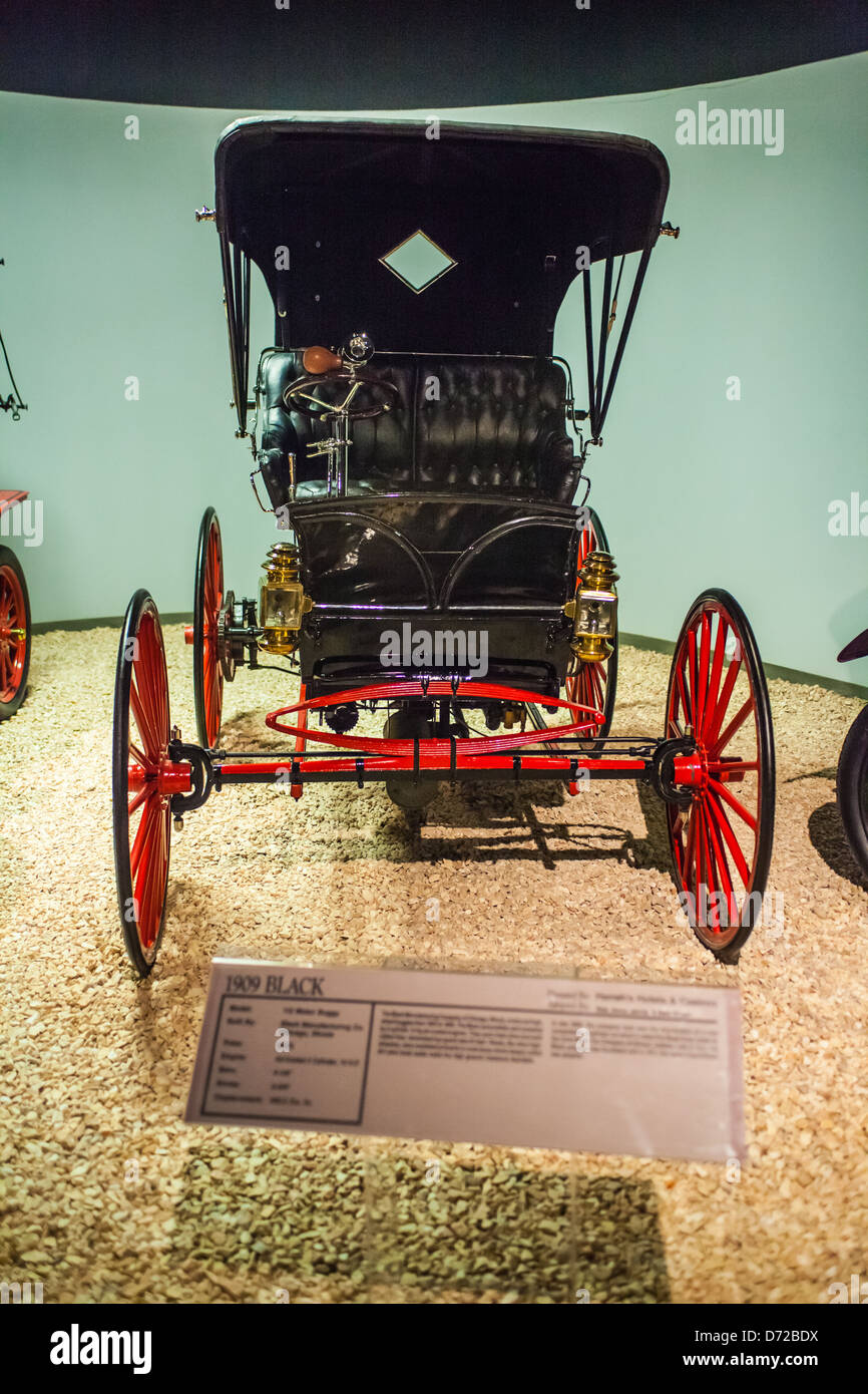 1909 Black at the National Automobile Museum in Reno Nevada Stock Photo ...