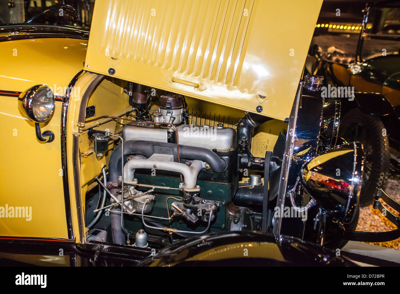 A Ford Model A with an overhead valve conversion installed at the ...