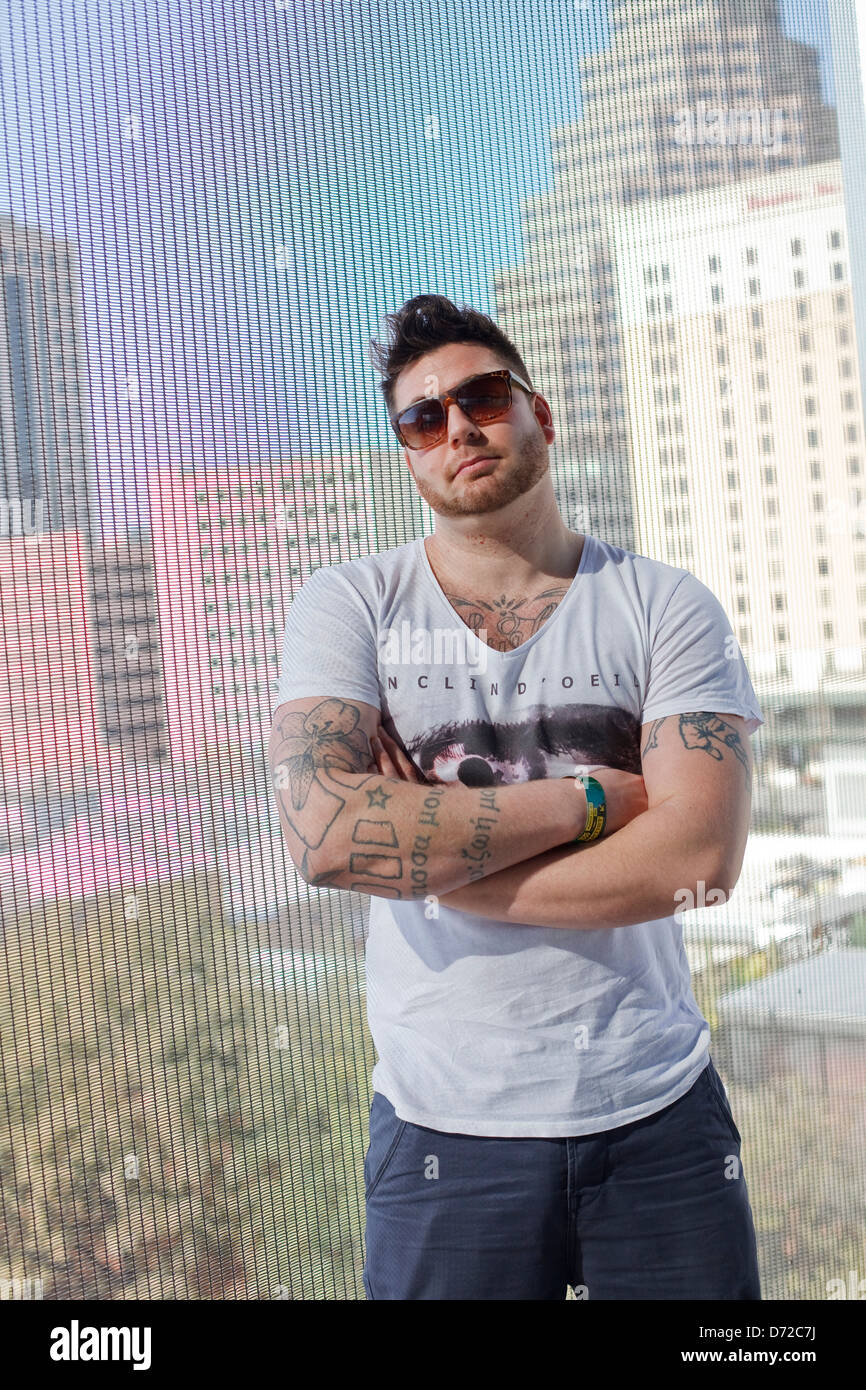 Scottish Rapper Billy Boyd aka Silibil Stock Photo - Alamy