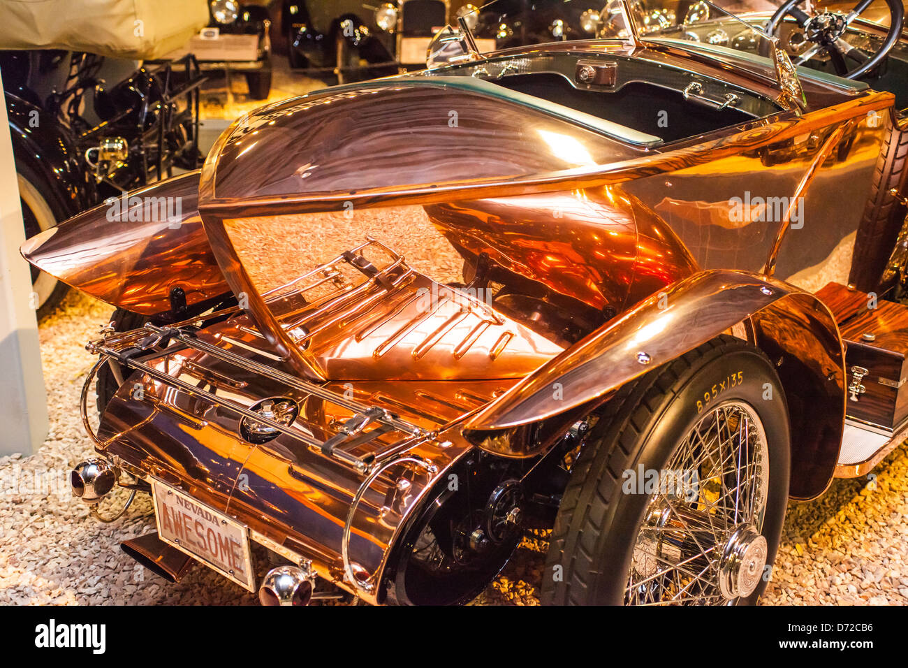 1921 Rolls Royce Silver Ghost done in copper body work at the National ...