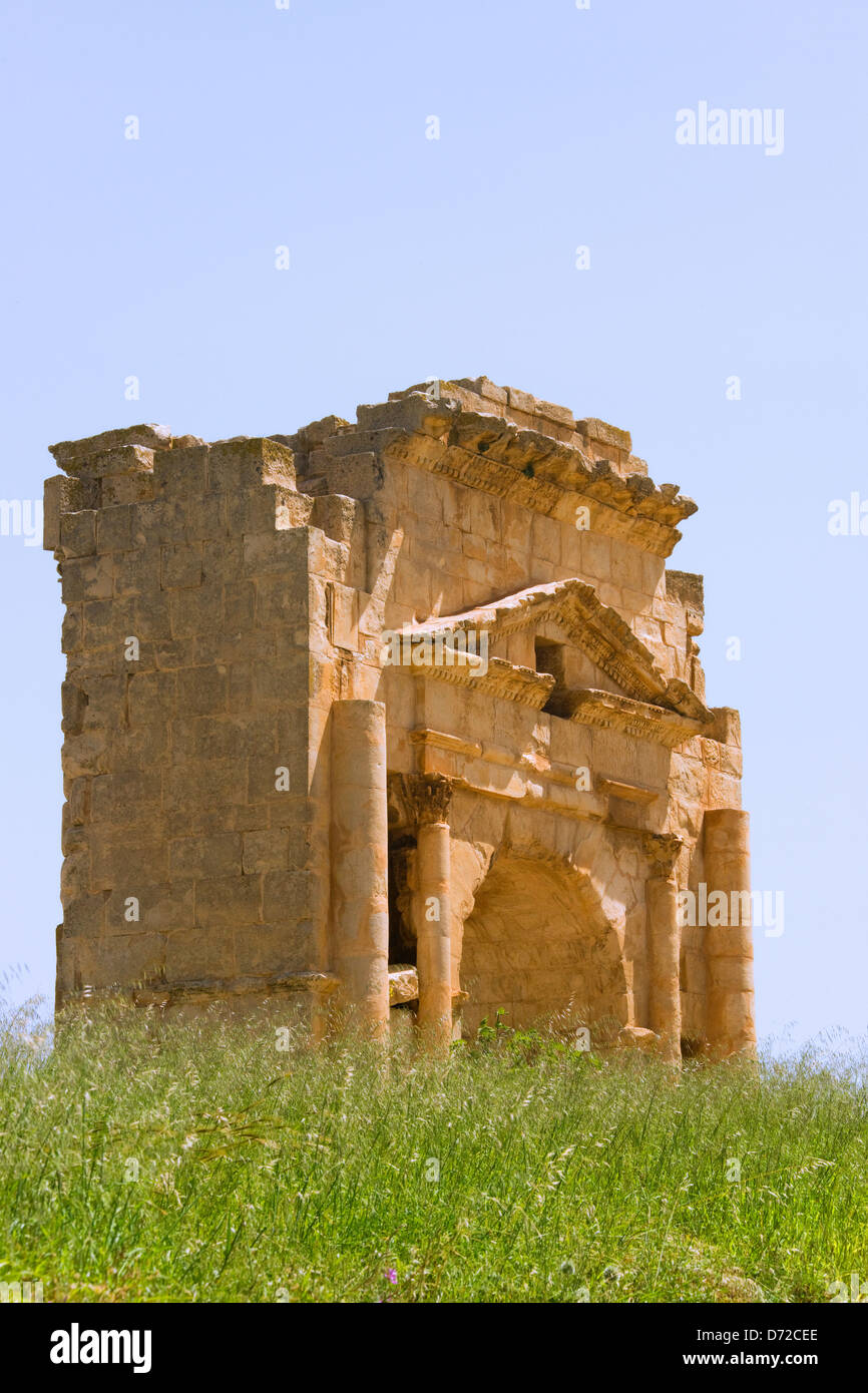 Roman ruins, Makthar, Tunisia Stock Photo - Alamy