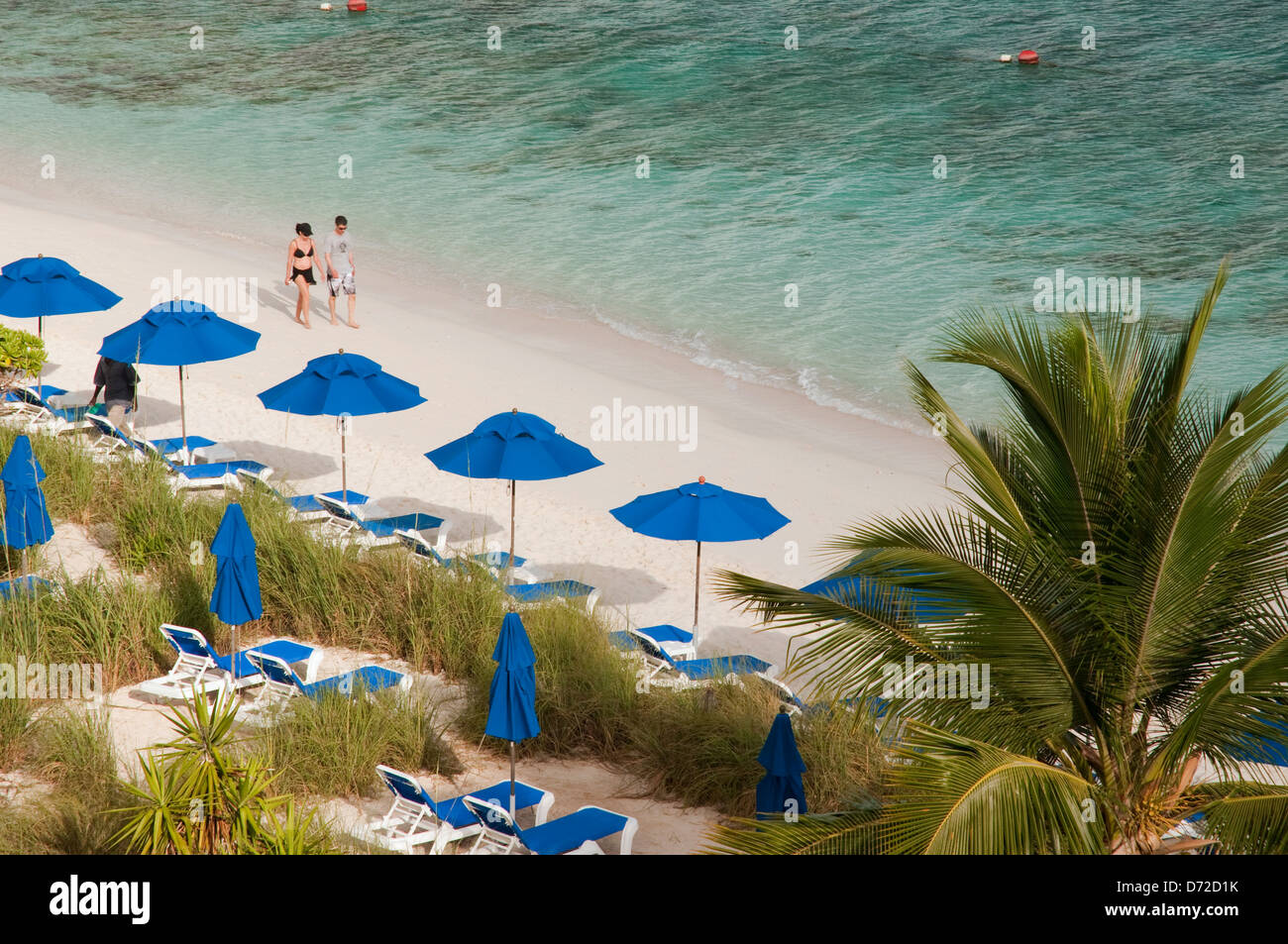 Turks and caicos grace bay beach hi-res stock photography and images ...