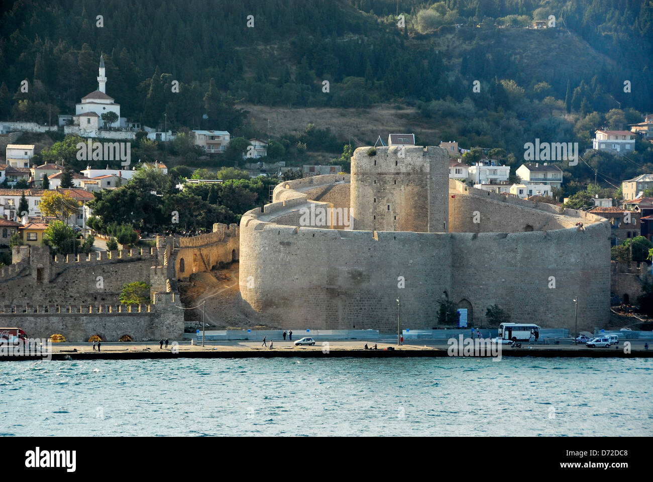 Turkish fort during the British Turkish War on Gallipoli Peninsula as ...