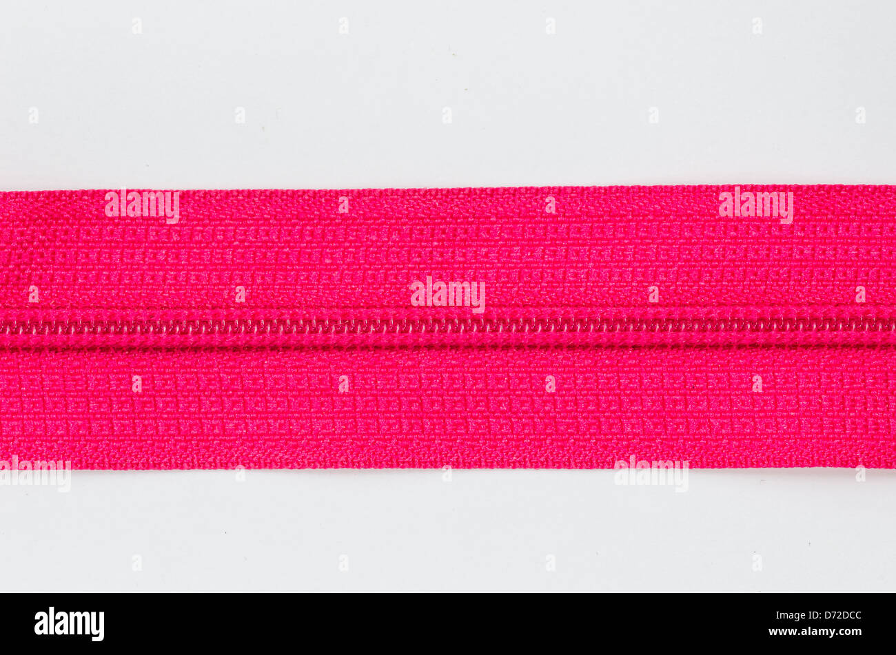 Zipper color pink in the white background cute Stock Photo - Alamy
