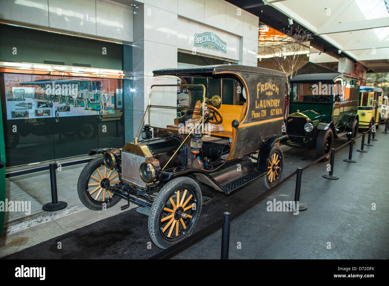 A delivery vehicle for the French Laundry a vehicle originally from a ...