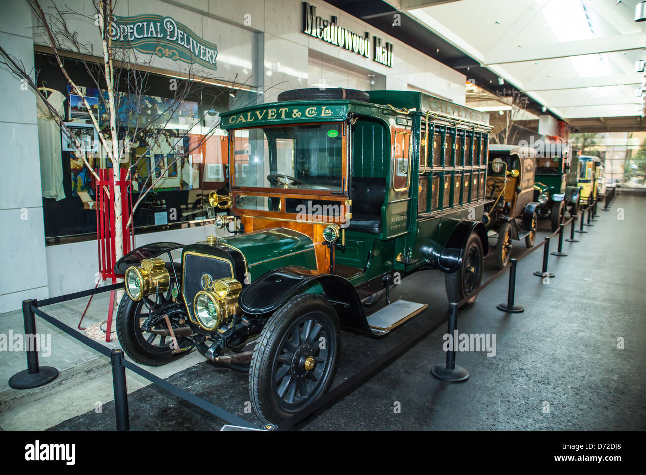 Antique delivery truck at the National Automobile Museum in Reno Nevada ...