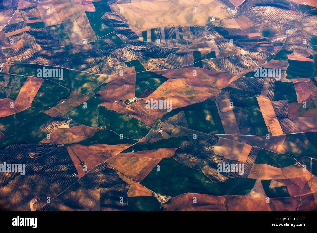 Aerial view of spain hi-res stock photography and images - Alamy