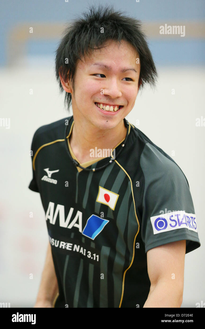Koki Niwa (JPN), APRIL 26, 2013 - Table Tennis : Japan national team ...
