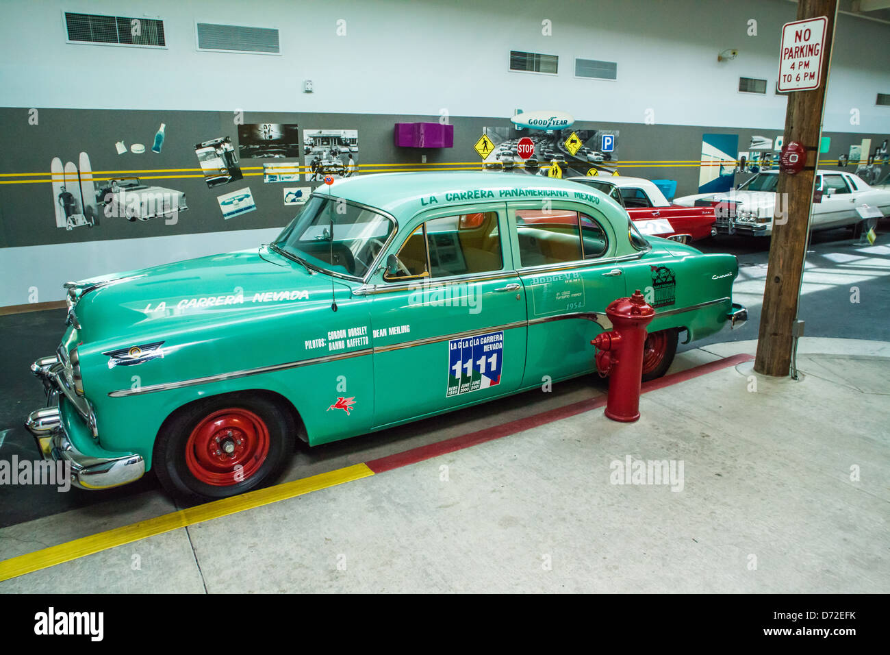 A Dodge Race Car at the National Automobile Museum in Reno Nevada Stock ...