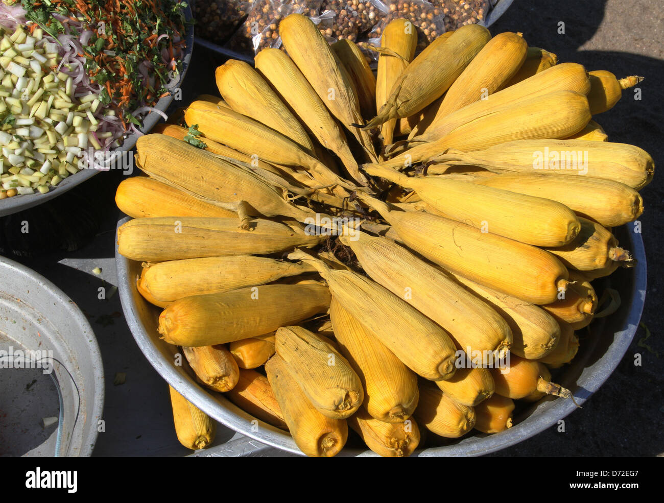 Corn texture hi-res stock photography and images - Alamy