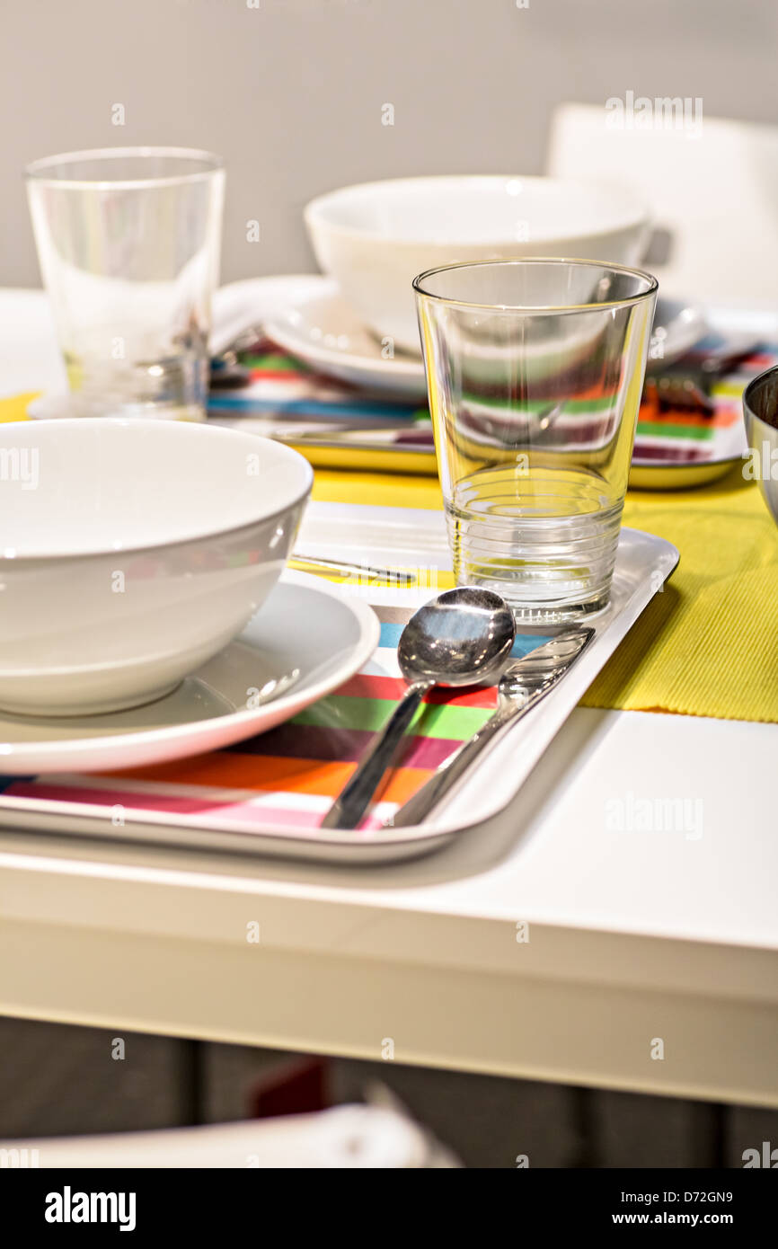 Well laid dining table hi-res stock photography and images - Alamy