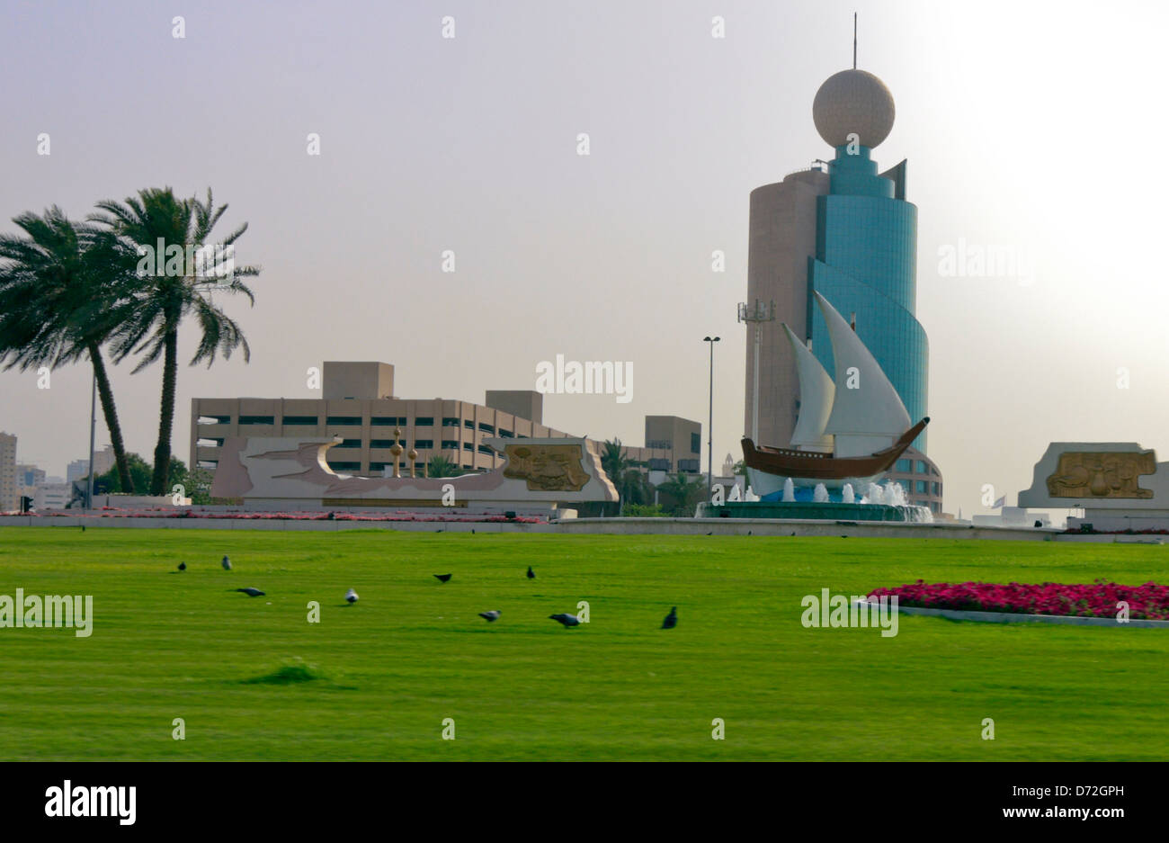 Sharjah uae roundabout hi-res stock photography and images - Alamy