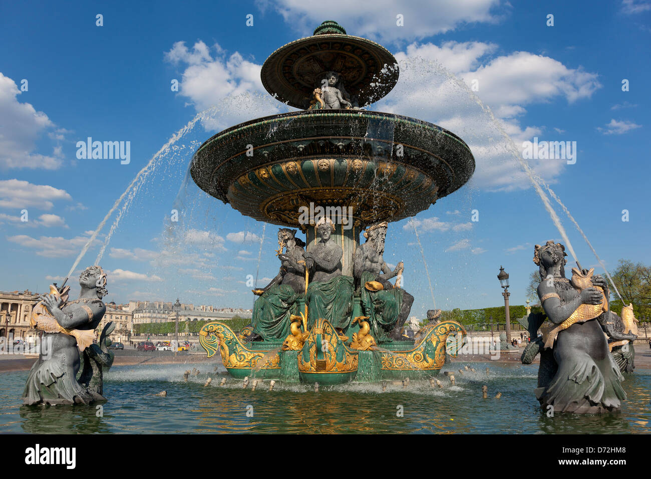 Concorde square, Paris, Ile de France, France Stock Photo - Alamy