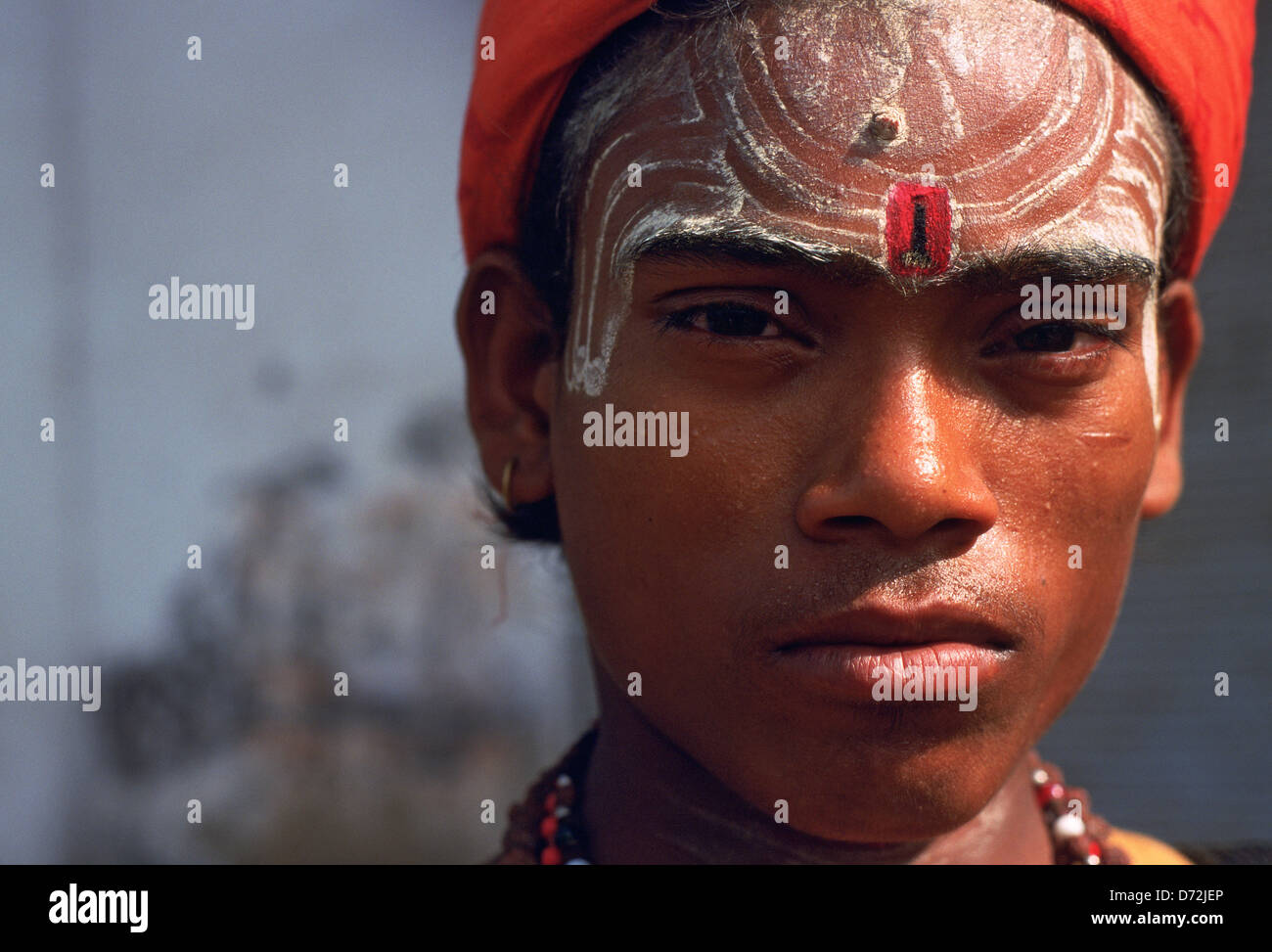 Hindu ascetic ( sadhu) ( India Stock Photo - Alamy