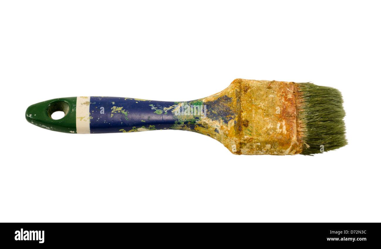 Rust on yellow paint Cut Out Stock Images & Pictures - Alamy