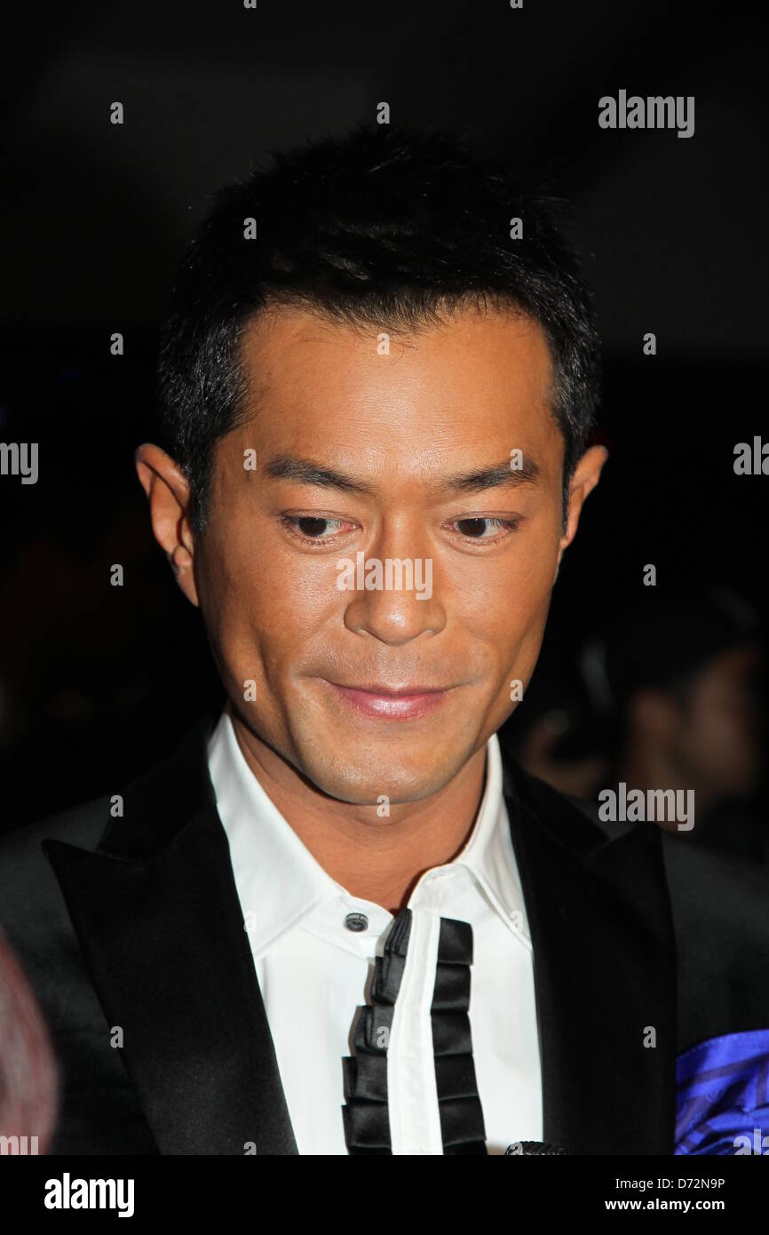 Louis Koo attended fashion activity in Hong Kong, China on Friday April ...