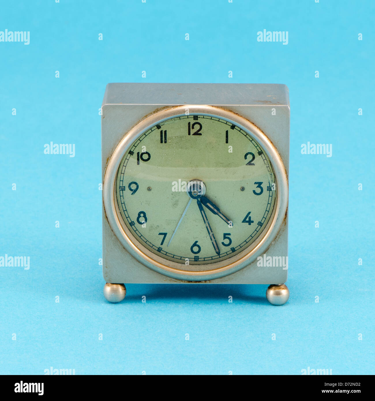 Blue metallic background hi-res stock photography and images - Alamy