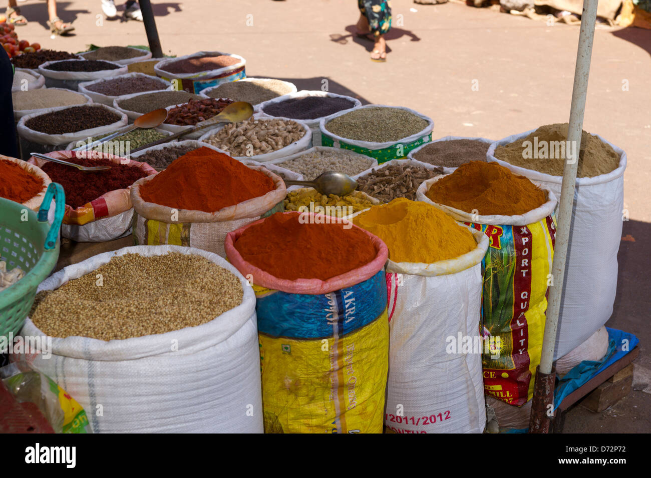 Spice market mapusa goa hi-res stock photography and images - Alamy