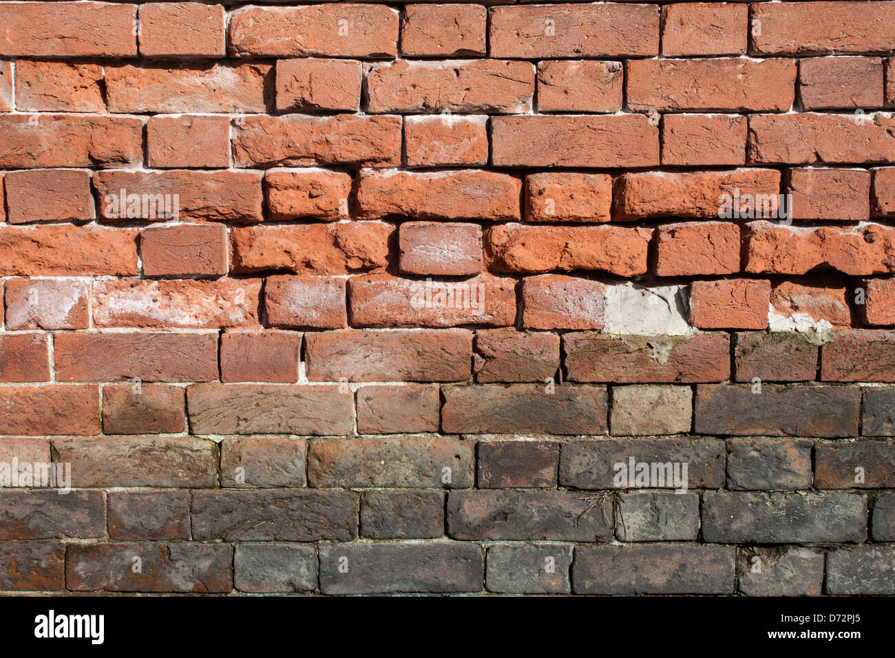 Old red bricks wall Stock Photo - Alamy
