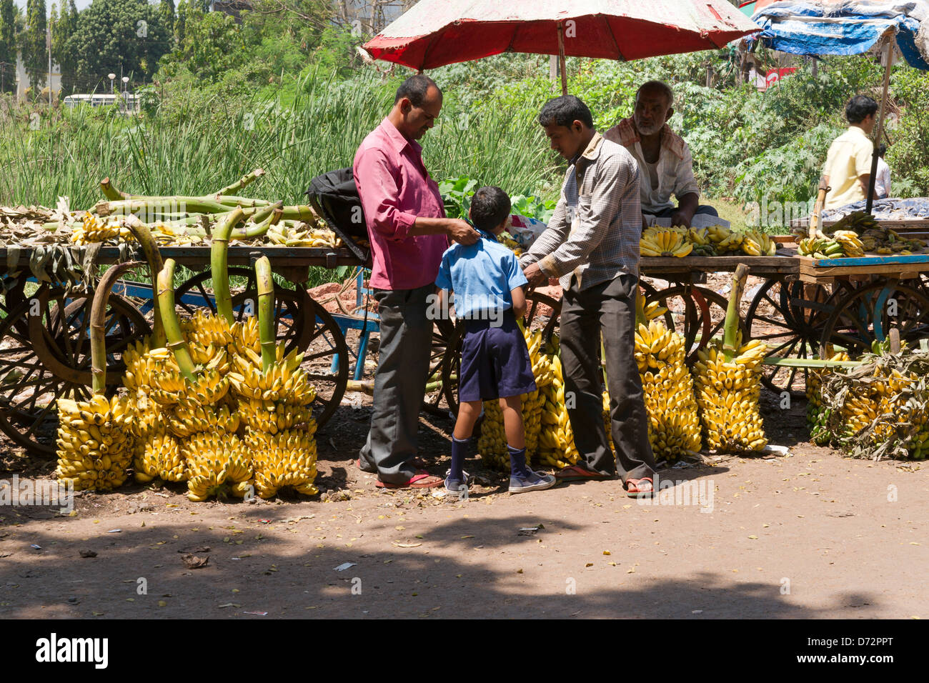 Mapusa in North Goa Stock Photo - Alamy