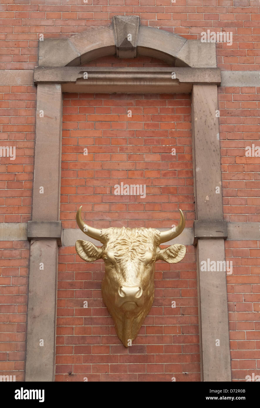 Oss, The Netherlands, ox-head installation Bullock by Ottmar Hoerl ...