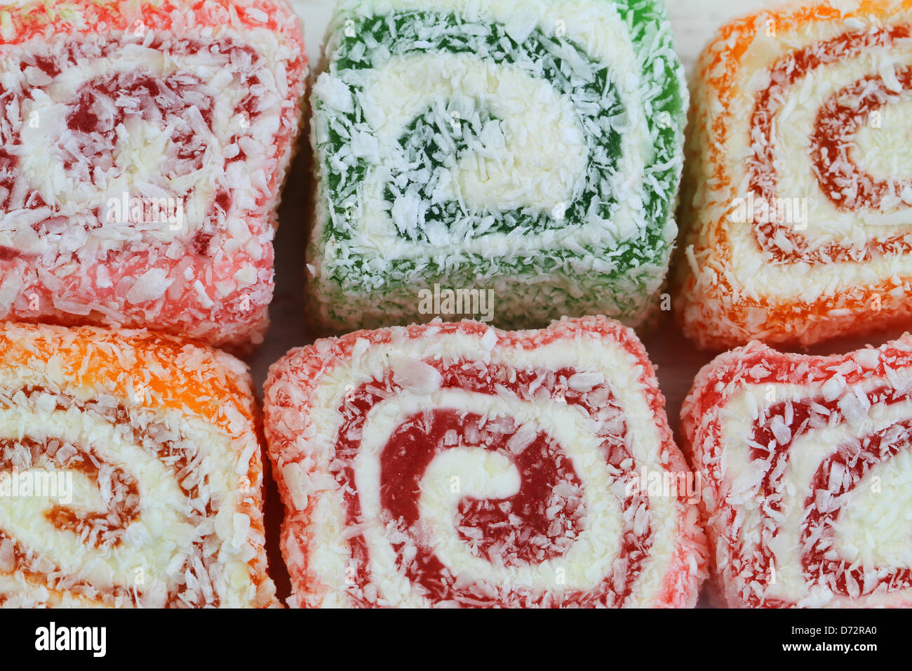 Green turkish delight hi-res stock photography and images - Alamy