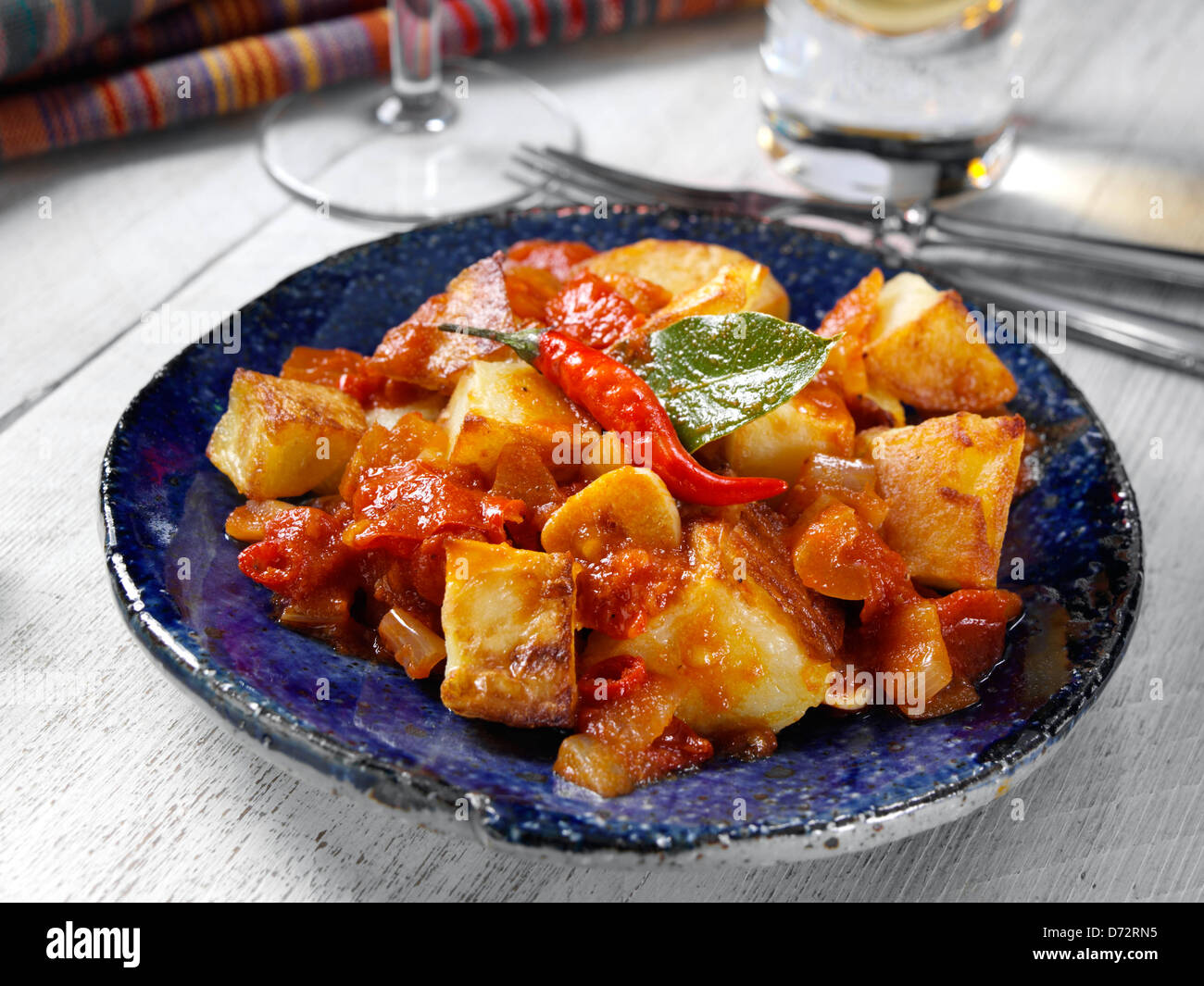 Spanish patas bravas bar snacks hi-res stock photography and images - Alamy