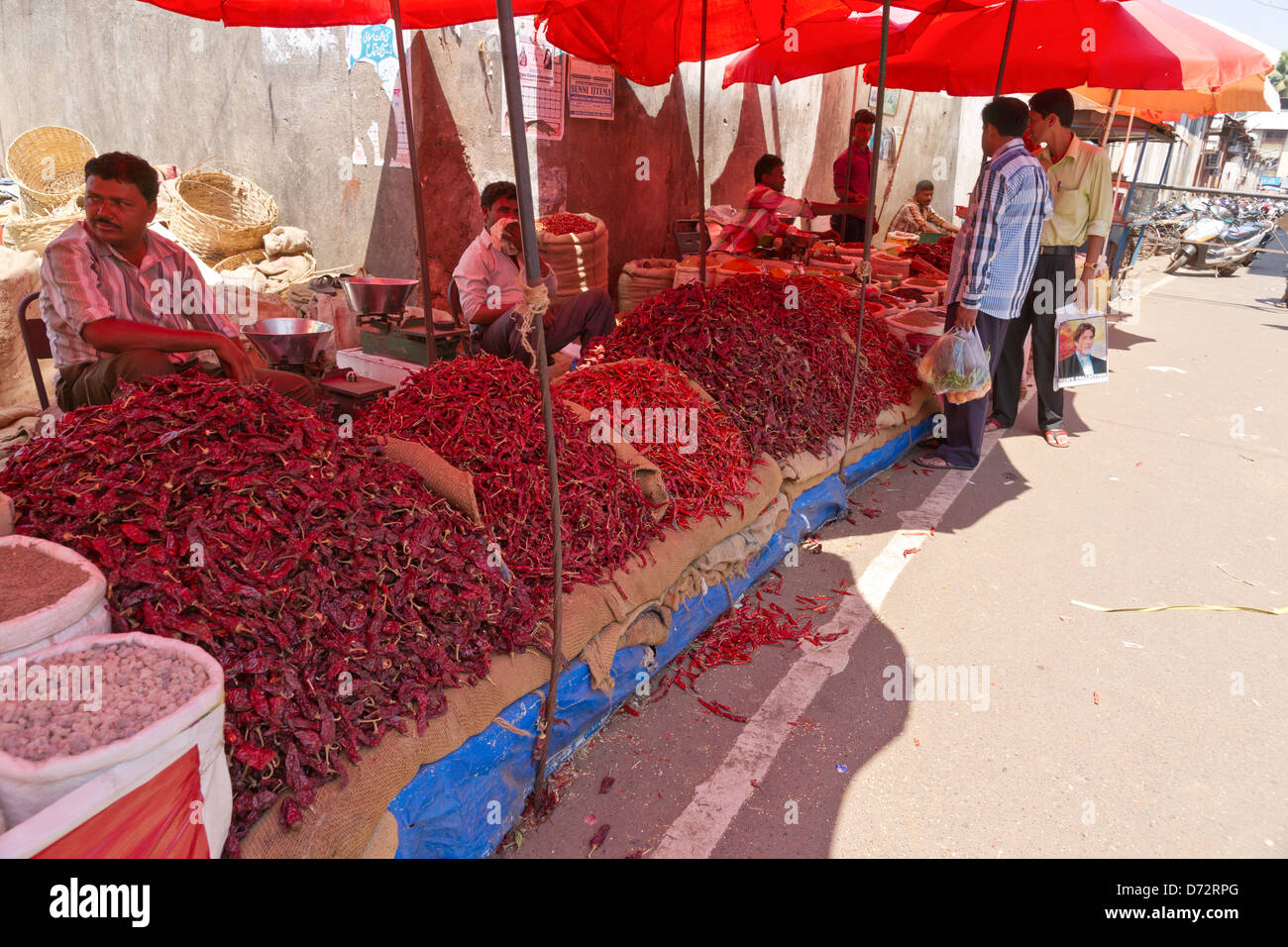 Mapusa in North Goa Stock Photo - Alamy