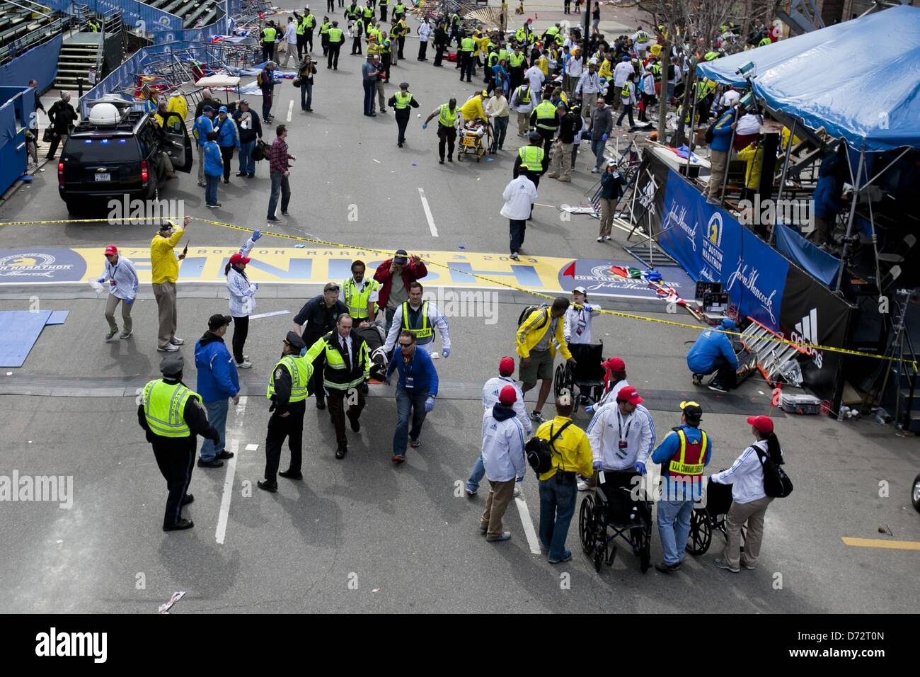 April 15, 2013 - Boston, MA - 4/15/13 ÌÔ BOSTON ÌÔ First responders ...