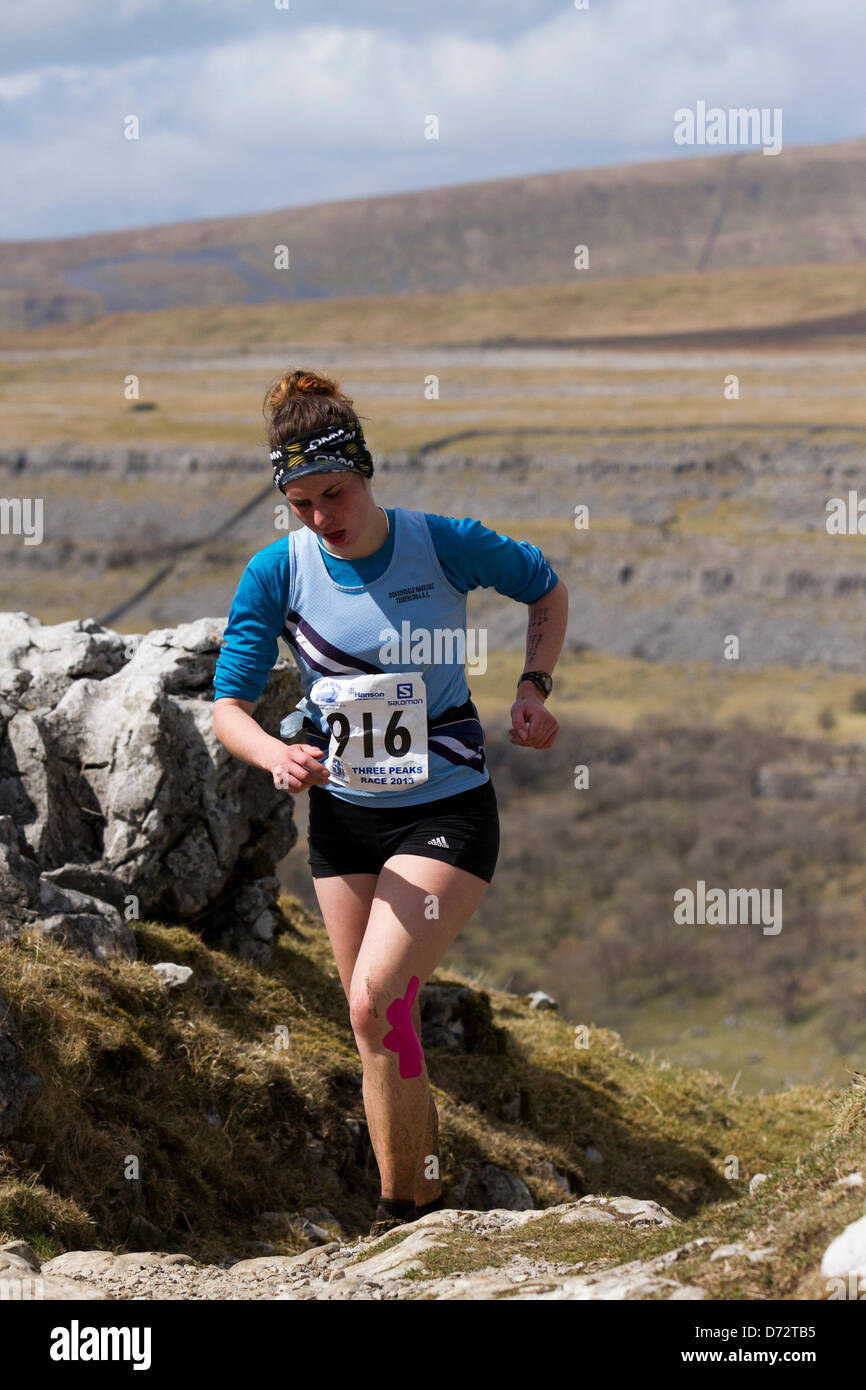 Three peaks yorkshire runner hi-res stock photography and images - Alamy