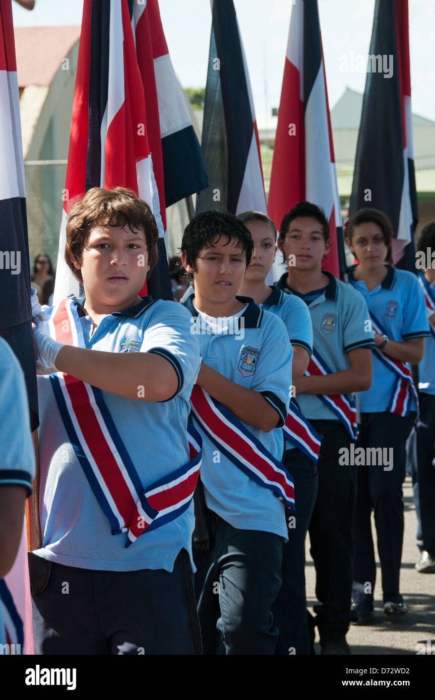 Costa Rican Independence day Parade Ciudad Colon Central Valley Costa ...