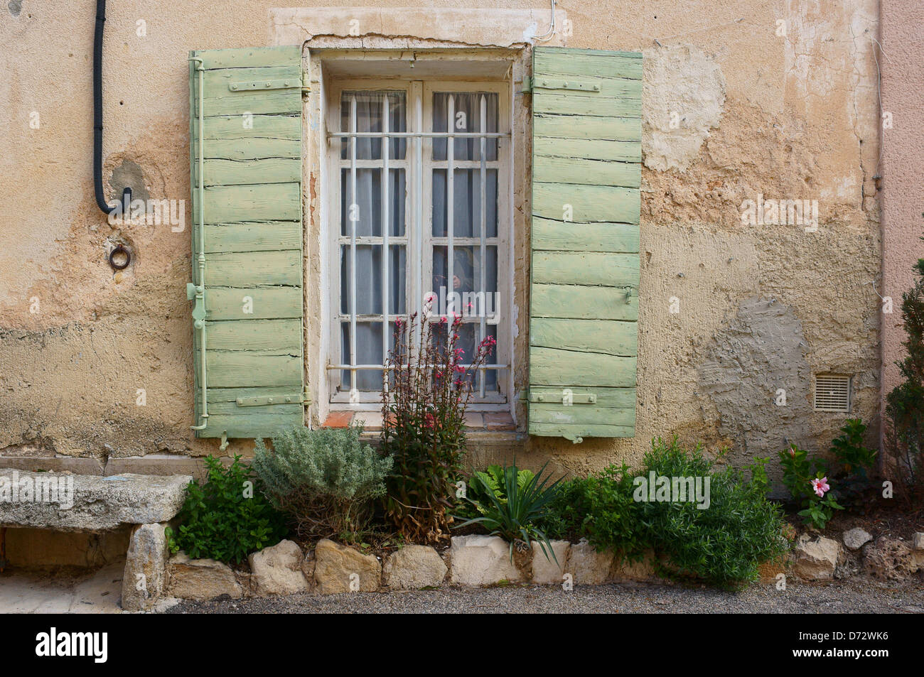 Provencal house Provence France Stock Photo - Alamy