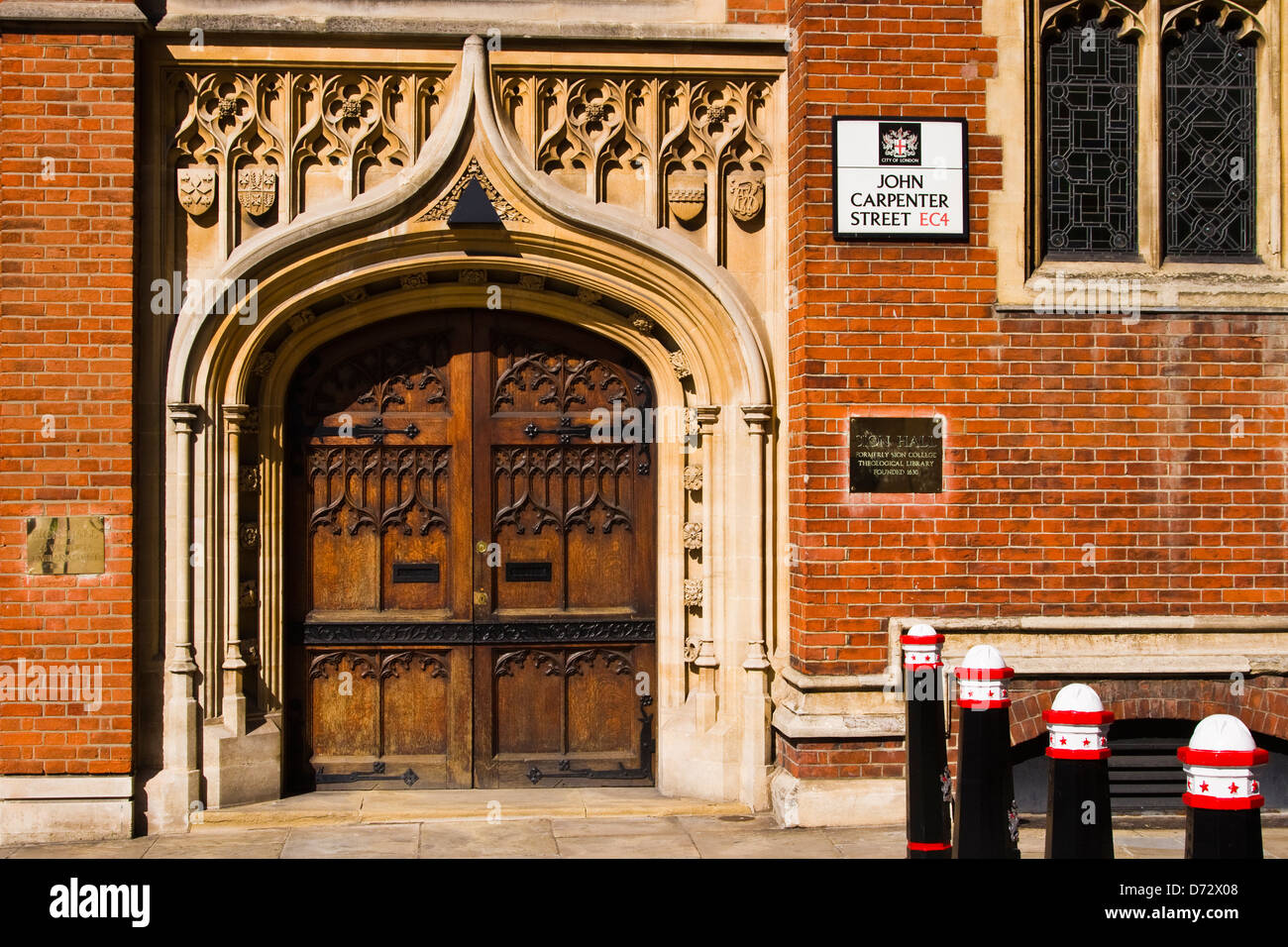 Sion hall-City of London Stock Photo - Alamy